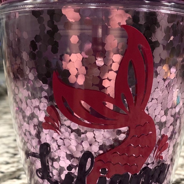 Personalized Mermaid Decal Stickers for Kids or Women, Custom Decal for ...