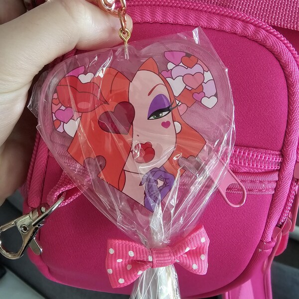 Pride Jessica Rabbit Fantasy Pin in Hand - Etsy