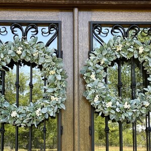 Lambs Ear Olive Branch Wreath Farmhouse Olive Branch Wreath - Etsy