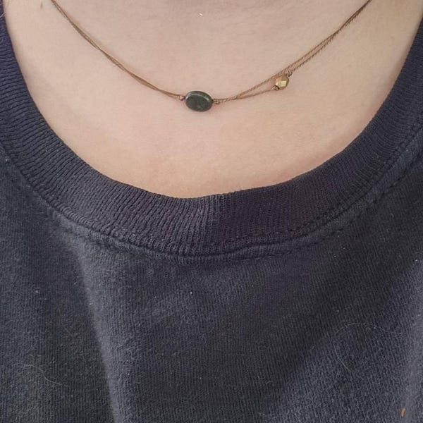 Silver Coin Choker,string Choker,cord Choker,simple Choker,beaded ...