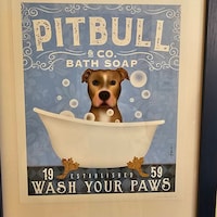 Boxer Dog Bath Soap Company Vintage Style Artwork by Stephen Fowler ...