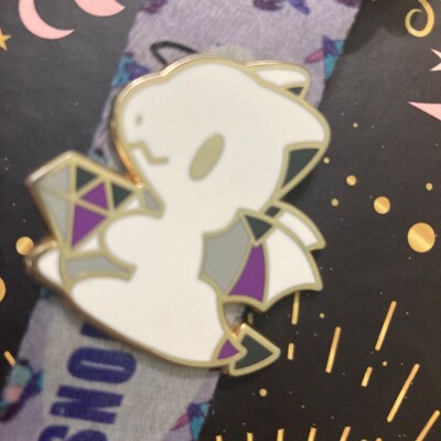 Demi Pride Dragon Enamel Pin - Etsy