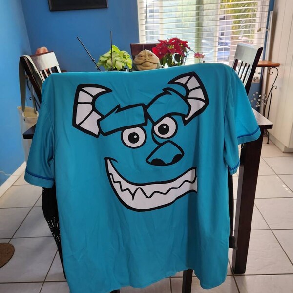 Jersey Sully Head Custom Kids, Youth, Adult Disney Baseball Jersey ...