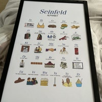 Printable Wall Art | Frasier Alphabet Digital Poster - A3 - 11x17 ...