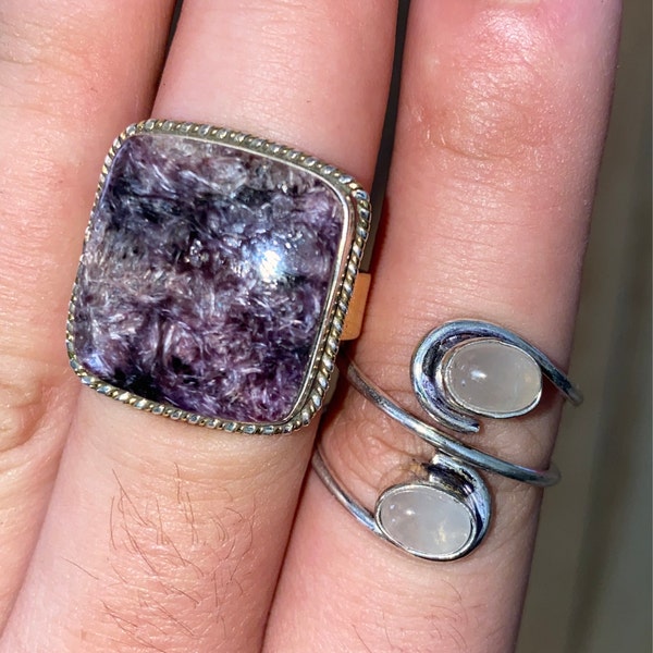 Silver Gemstone Ring, Sample From Assorted Shapes, Colors and Sizes ...