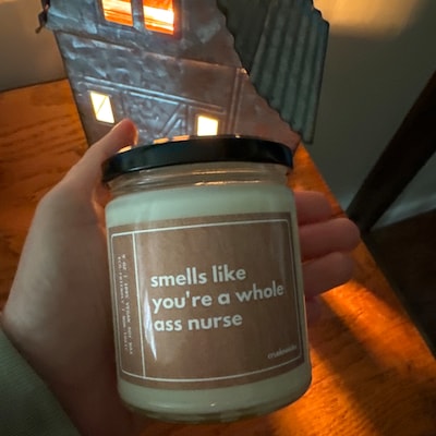 Smells Like Custom Text Candle Funny Gift Soy Candle Anniversary Gift ...