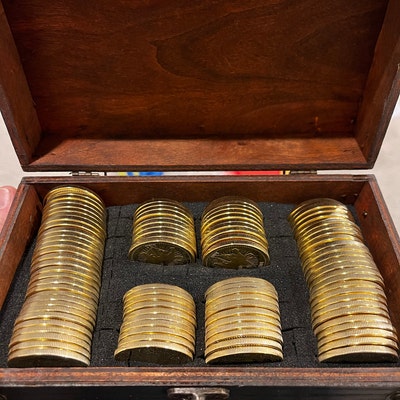 250 Custom Prop Coins Gold Silver Logo Business Bar Pin Coin Etc. - Etsy