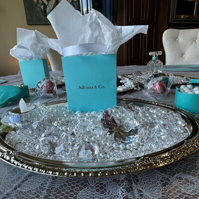 Light Pink Layered Butterflies Wedding Table Decoration / Bridal Shower ...