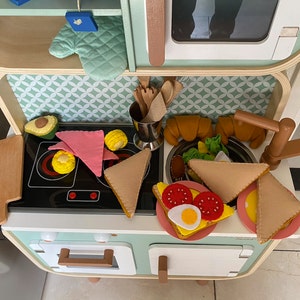 Vegetables Set Play Food felt Food Pretend Play Kids - Etsy