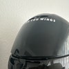 Motorcycle Visor Decal, Custom Text, Motorrad Helm Wunschtext, Helmet ...