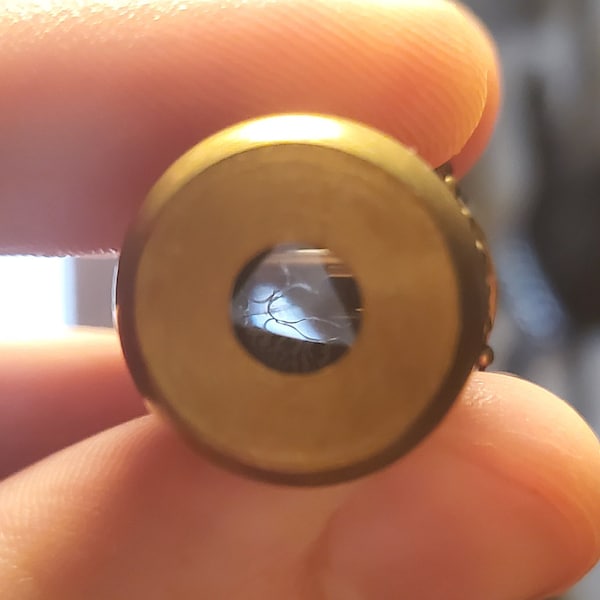 Mini Teleidoscope, Small Brass Teleidoscope, Gold Color Teleidosocpe ...