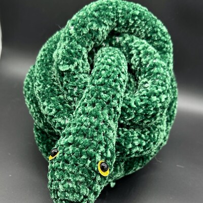 Snake Crochet Pattern Easy Snake Plushie Pattern PDF Download Beginner ...