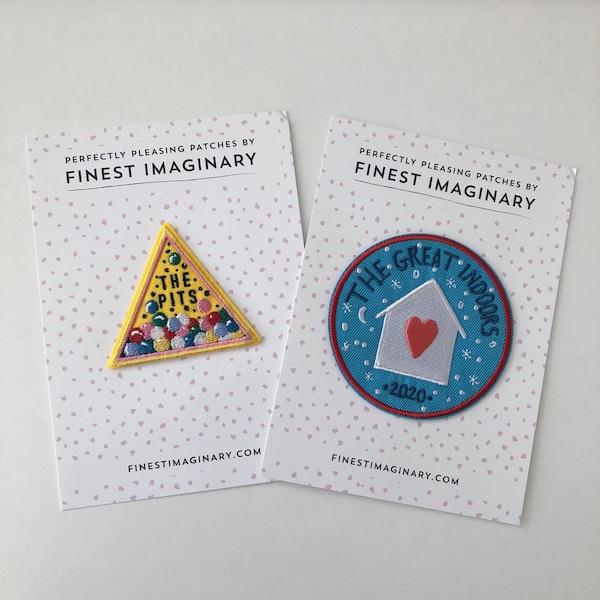 The Pits Ball Pit Patch - Kids Patch - Colourful Patch - Kids Gift - Kids Accessory - Toy Patch ...