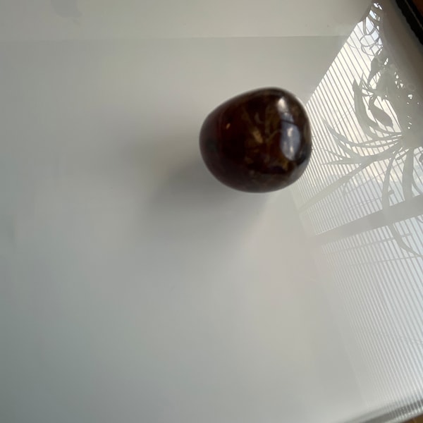 Blue Amber Specimen: UV Reactive Tumbled Stone, Polished Amber - Etsy