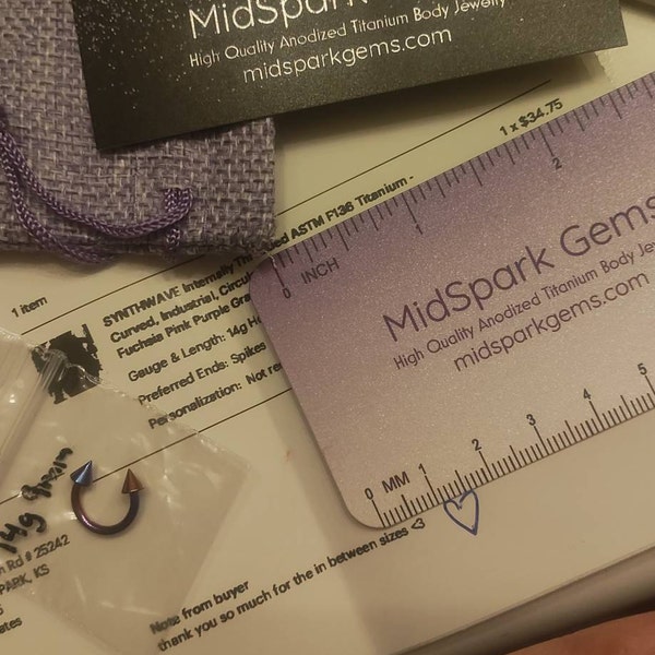 ARCTIC BLUE Triple Stack Fan Hinged Segment Ring Clicker Anodized ASTM ...