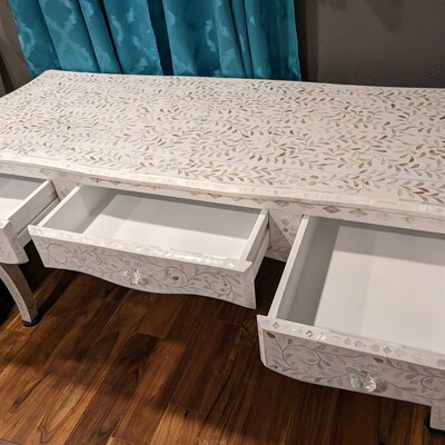 Bone Inlay Furniture Bone Inlay Coffee Table Bone Inlay - Etsy