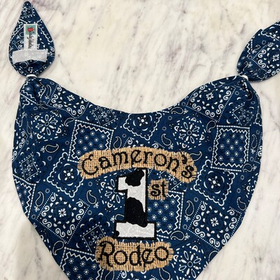 RODEO Back Number-personalized Cowboy-1st Birthday/rodeo - Etsy