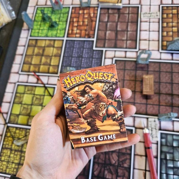 Heroquest Tuck Boxes for Base Game and All Expansions Playing Cards (12 ...