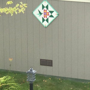 Barn Quilt Address Sign Custom - Etsy