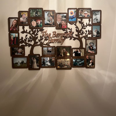 Personalized Wooden Train Photo Frames Build Your Own Train - Etsy