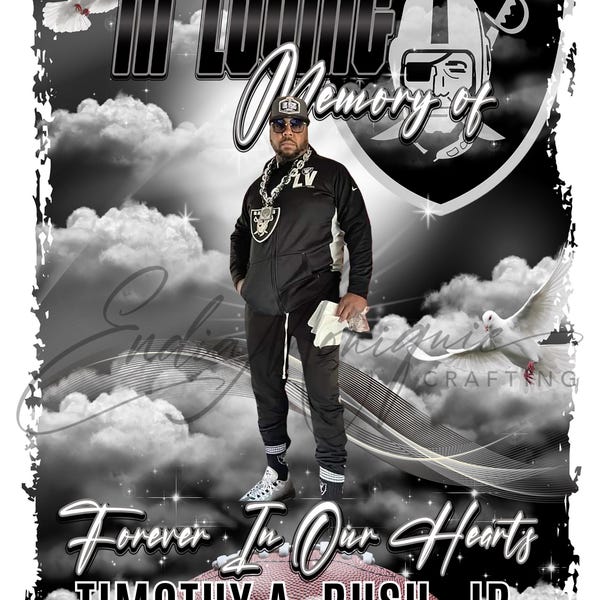 Red Sky in Loving Memory of Angel Wings Heart Cloud Memorial PNG Add ...