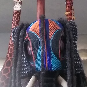 Wood Maskpair of Fulani Elephant Mask Wall Hanging Maskwall - Etsy