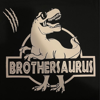 Brothersaurus Svg / Brother Saurus T-rex Dinosaur / Jurasskicked Shirt ...