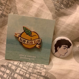 ELIO Enamel Pin - Etsy