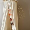 Narrow Velvet Bow Streamer Garland Ribbon Bow Color Gradient Room Decor ...