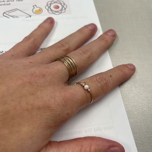 Golden Twisted Metal Seamless Clicker Hoop Ring Classic Rope - Etsy