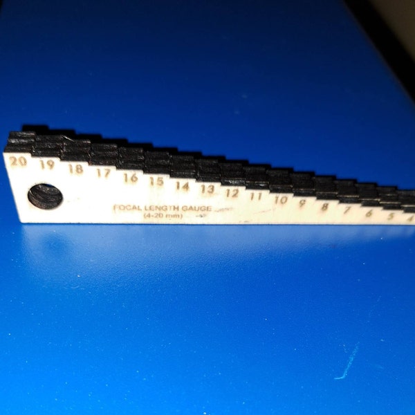 Focal Gauge SVG for Laser Cutter/engravers - Etsy