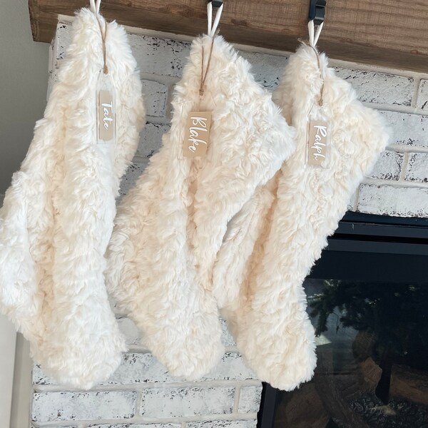 Stocking Tag | Acrylic Stocking Tag | Painted Acrylic Stocking Tag ...