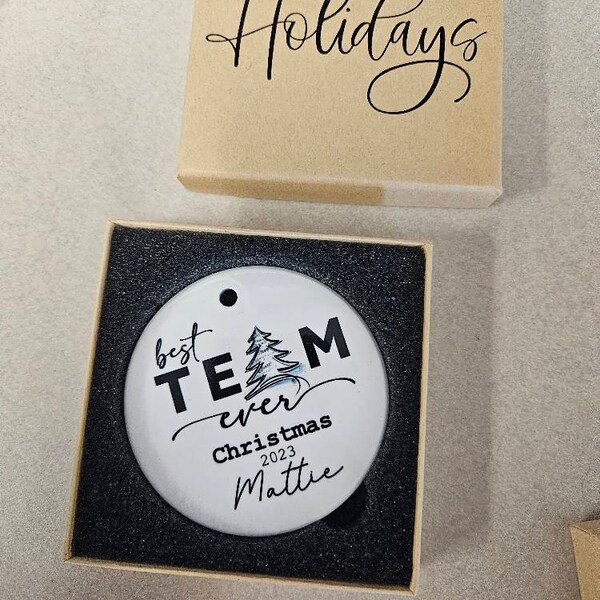 Personalized Coworker Christmas Gift Men and Women - Coworker Funny ...
