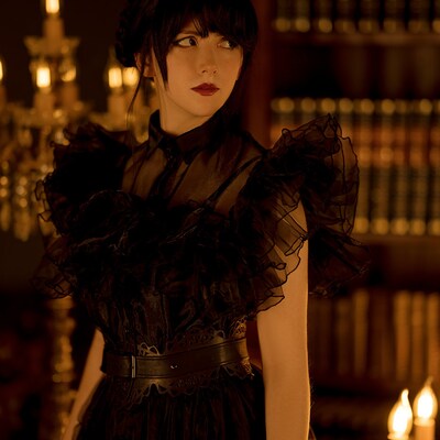 ENID SINCLAIR SKIRT, Enid Cosplay Wednesday Costume, Enid Sinclair ...