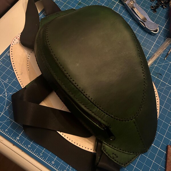 Leather Roll Top Backpack Pattern Leather Bag Pattern Leather Rucksack Pattern Leather Mens Back ...