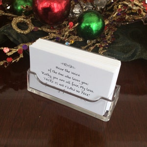 Personalized Scripture Cards Small Set - Etsy