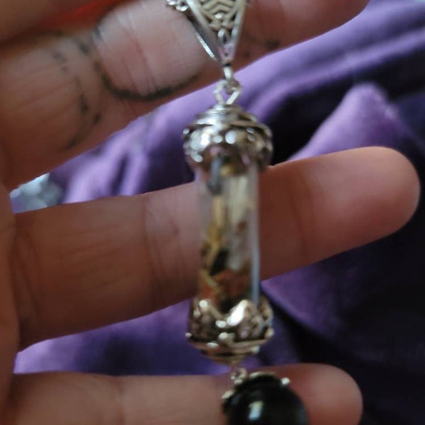 Protection Necklace Witchcraft Amulet Wicca Jewelry Witchy Necklace