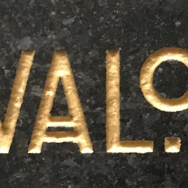 Natural Granite House Signs for Doors , Gates and Fences Available in ...