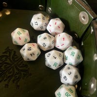 RPG Critical Hit and Fumble Dice Tabletop Gaming Game Roll Random ...