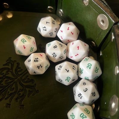 D16 sixteen Sided Dice Opaque Die Tabletop Gaming RPG Roleplay CCG ...