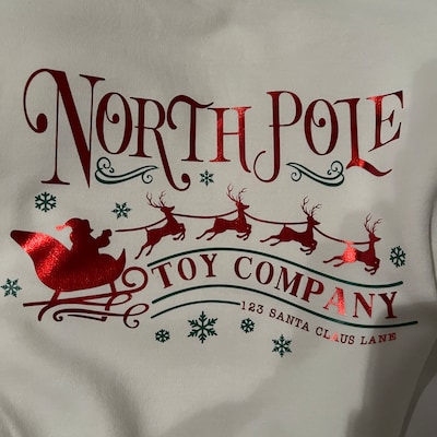 North Pole Toy Company SVG, Christmas Svg, Santa Svg, Christmas Sign ...