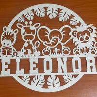 Highland Cow Wall Clock Laser Cut Files, SVG File. Vector File Ai, Cdr ...