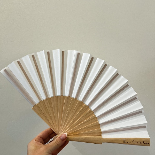 Personalised Wooden Fan, Wedding, Hen Do Fan for Bridal Party ...