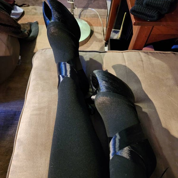 Portal Inspired Long Fall Boots PDF Pattern - Etsy