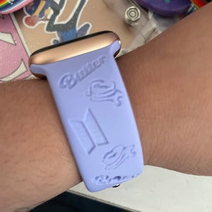 BTS Butter Inspired Apple and Samsung Watch Band - Etsy