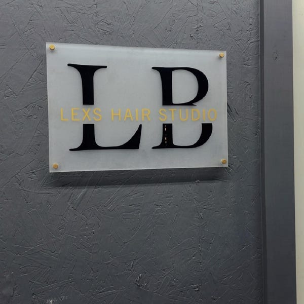 Custom Acrylic Business Signage | 3D Acrylic Business Sign ...