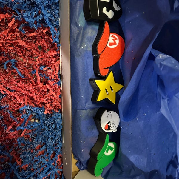 Custom Mario Name Sign Plate for Nursery Kids Room Game Room Mario ...