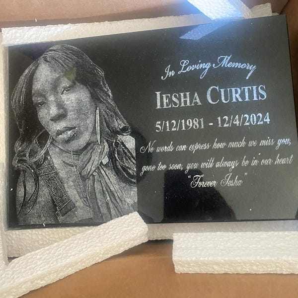 Personalized Memorial Stone for Loved Ones | Grave Marker, Burial ...