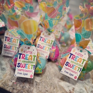 Printable Treat for Someone Sweet Easter Gift Tag, Easter Basket Gift ...