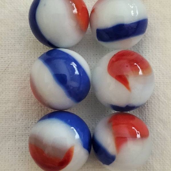 25 German Clays - Handmade Antique Clay Marbles From the 1800's, for ...